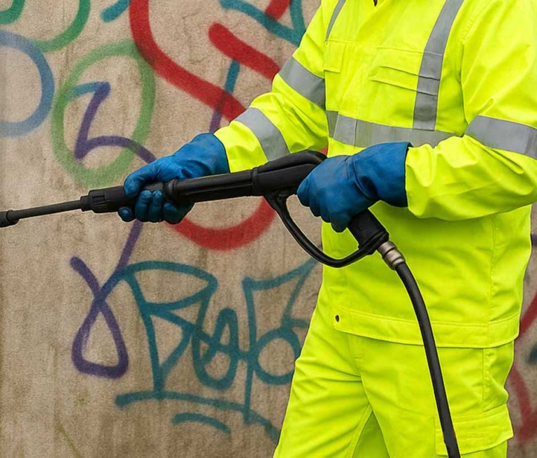 Graffiti Removal Services UK | Steam Cleaning