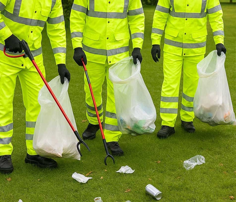 Commercial Litter Picking Services Leeds | Professional Contractor